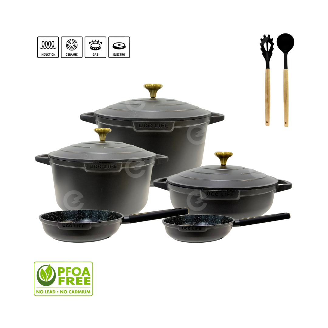 Set de Cocina Ucc Life de 10 Piezas