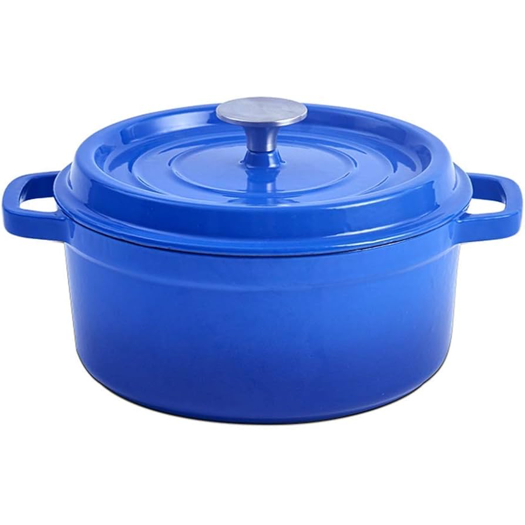 Olla Azul de Hierro Fundido 24CM